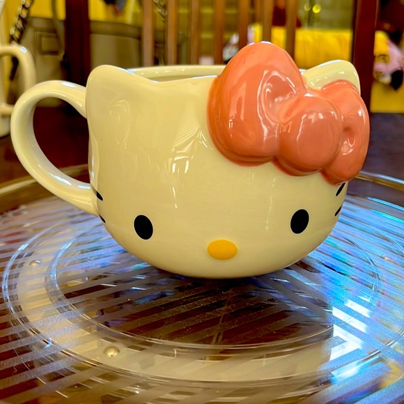 Dining | Hello Kitty By Sanrio Hello Kitty Face With Pink Bow | Poshmark